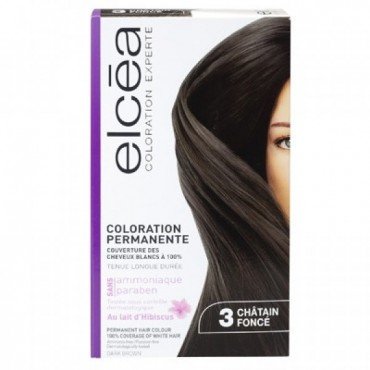 ELCÉA COLORATION PERMANENTE 3 châtain Fonce – parabiosain